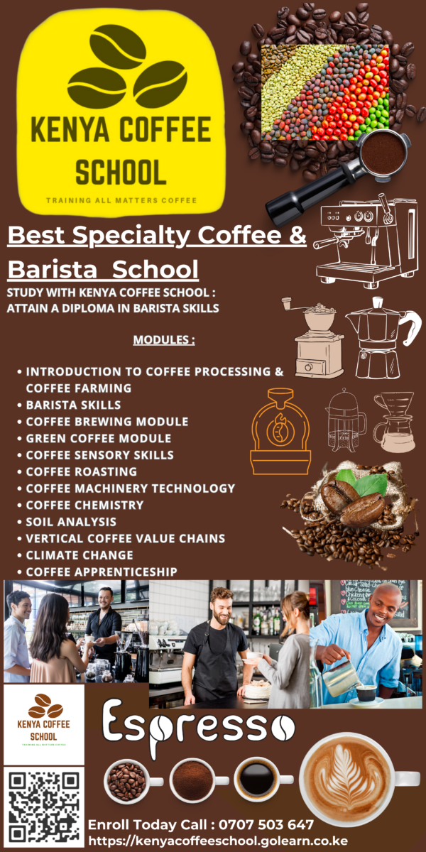 Kenya Coffee School: Barista Skills and Specialty Coffee in the Digital ...